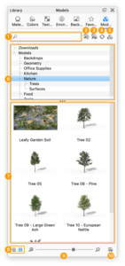 Models Tab - KeyShot 11 Manual