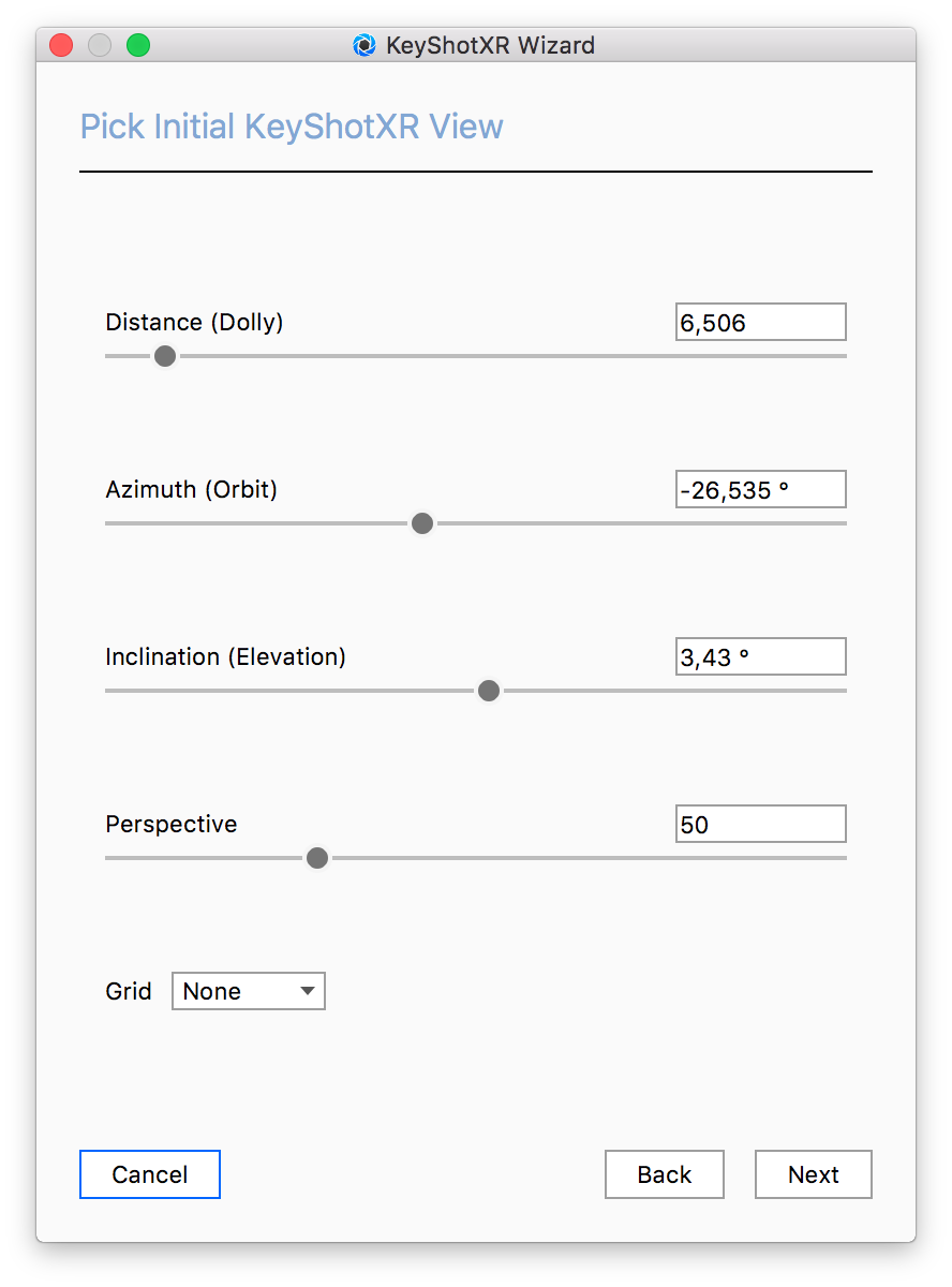 KeyShotXR Wizard - KeyShot 11 Manual