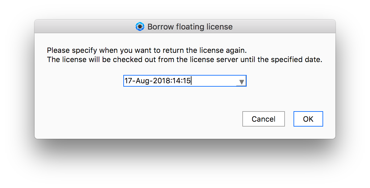 Borrowing A License - KeyShot 11 Manual
