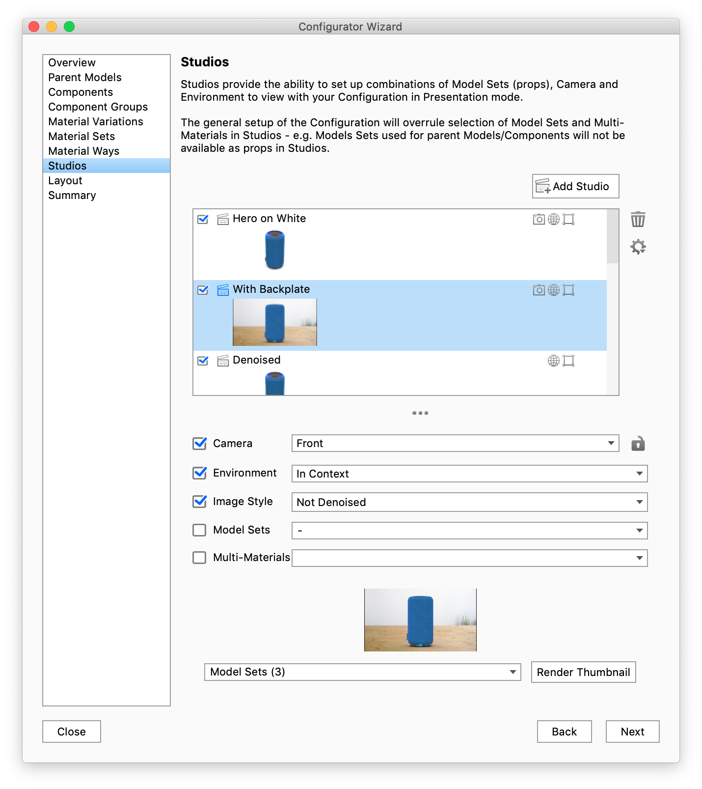 Configurator Wizard - KeyShot 11 Manual