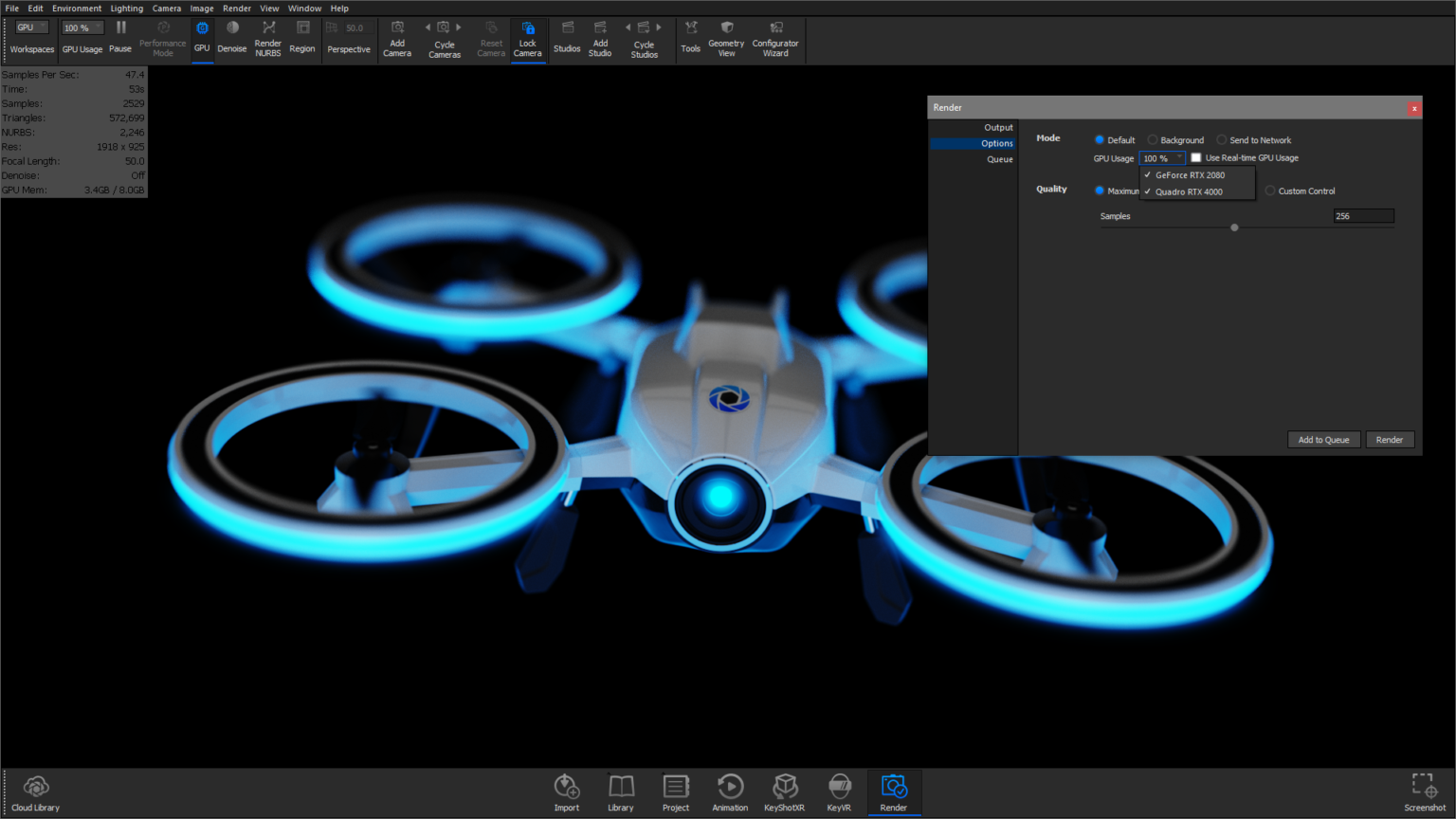 GPU Mode - KeyShot 11 Manual