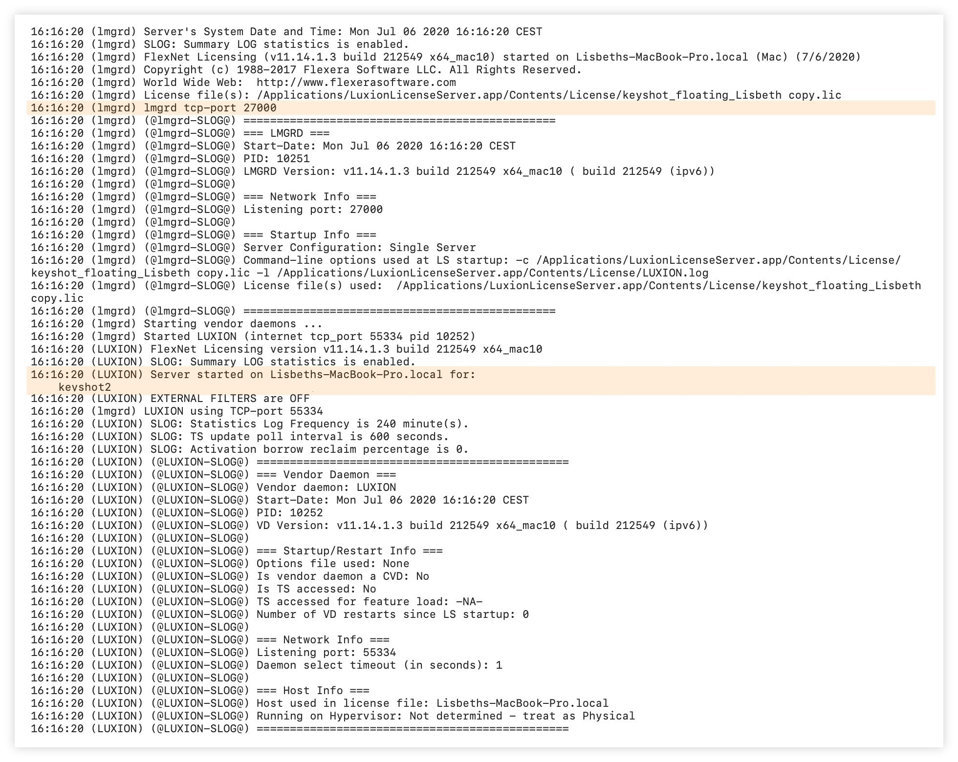 License Server Installation (PC) - Custom - KeyShot 11 Manual
