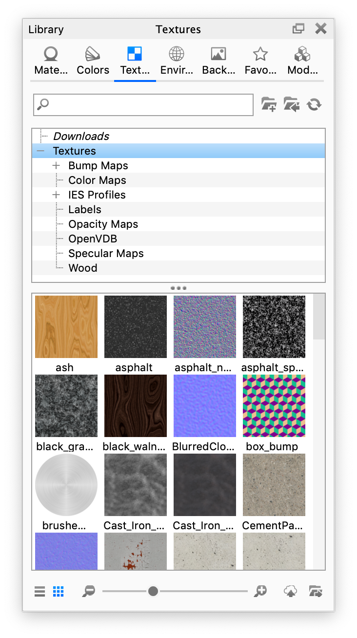 Texture Library - KeyShot 11 Manual