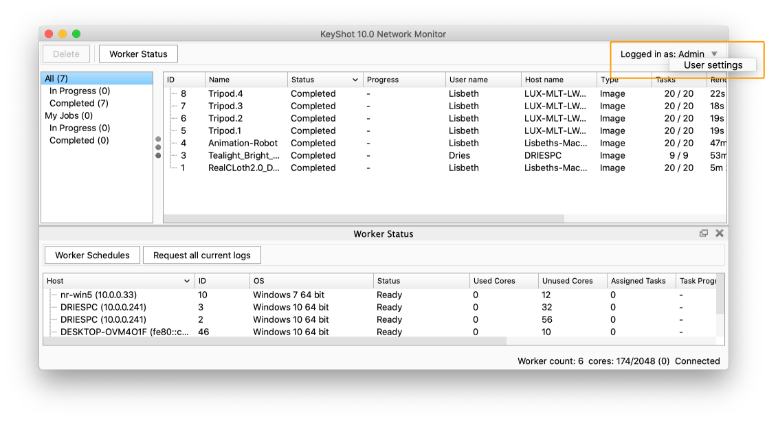 Set up Users - KeyShot 11 Manual