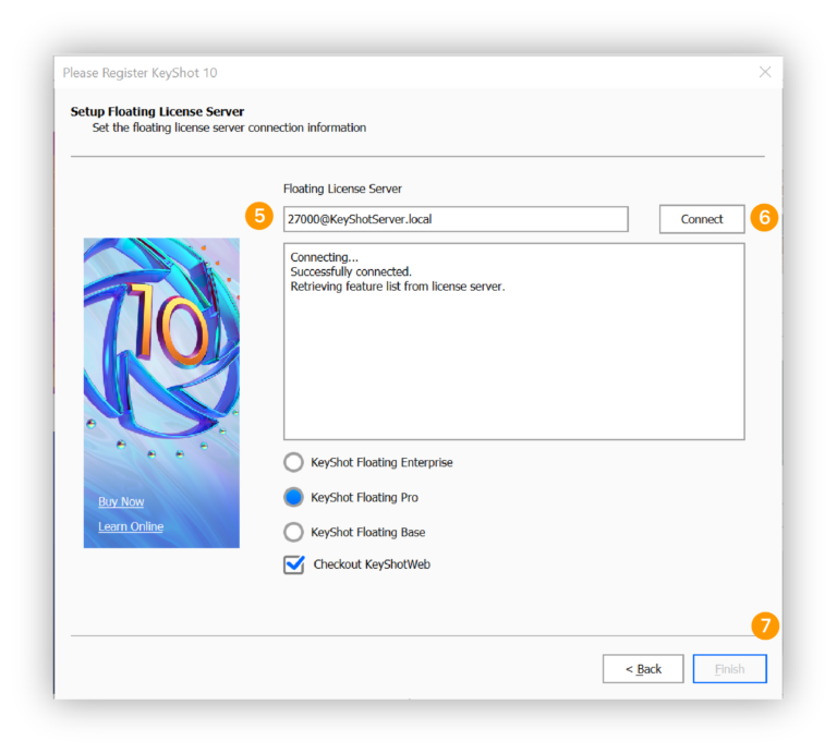 KeyShot Pro Floating Installation - KeyShot 11 Manual