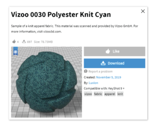 KeyShot Cloud Search - Keyshot Manual