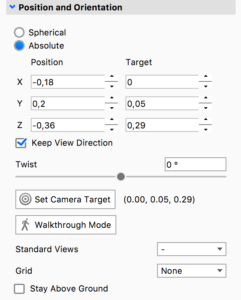 Position and Orientation - Keyshot Manual