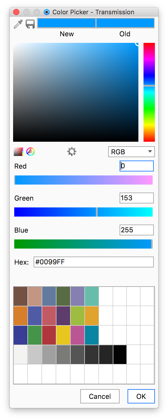 Color Picker - Keyshot Manual