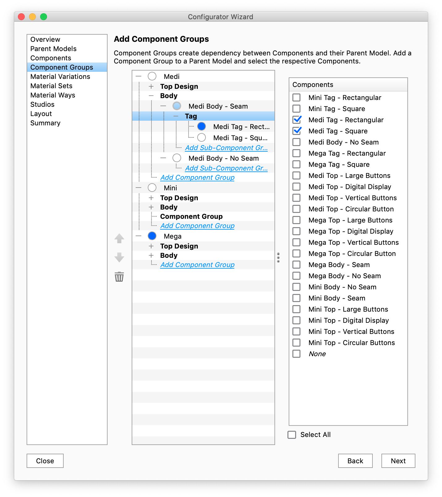 Configurator Wizard - Keyshot Manual