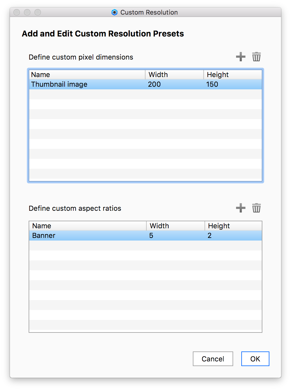Resolution - Keyshot Manual