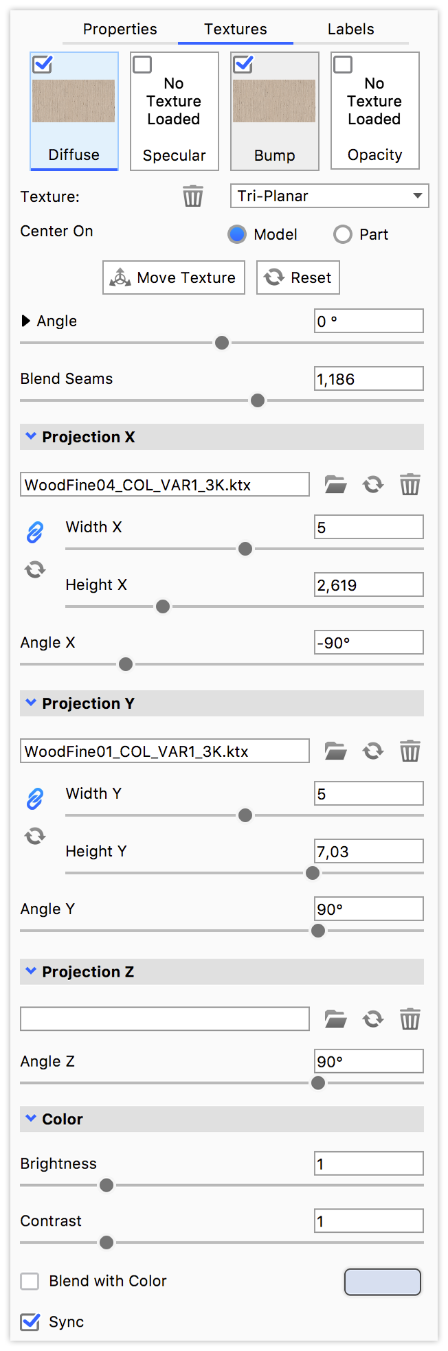 Tri-Planar - Keyshot Manual