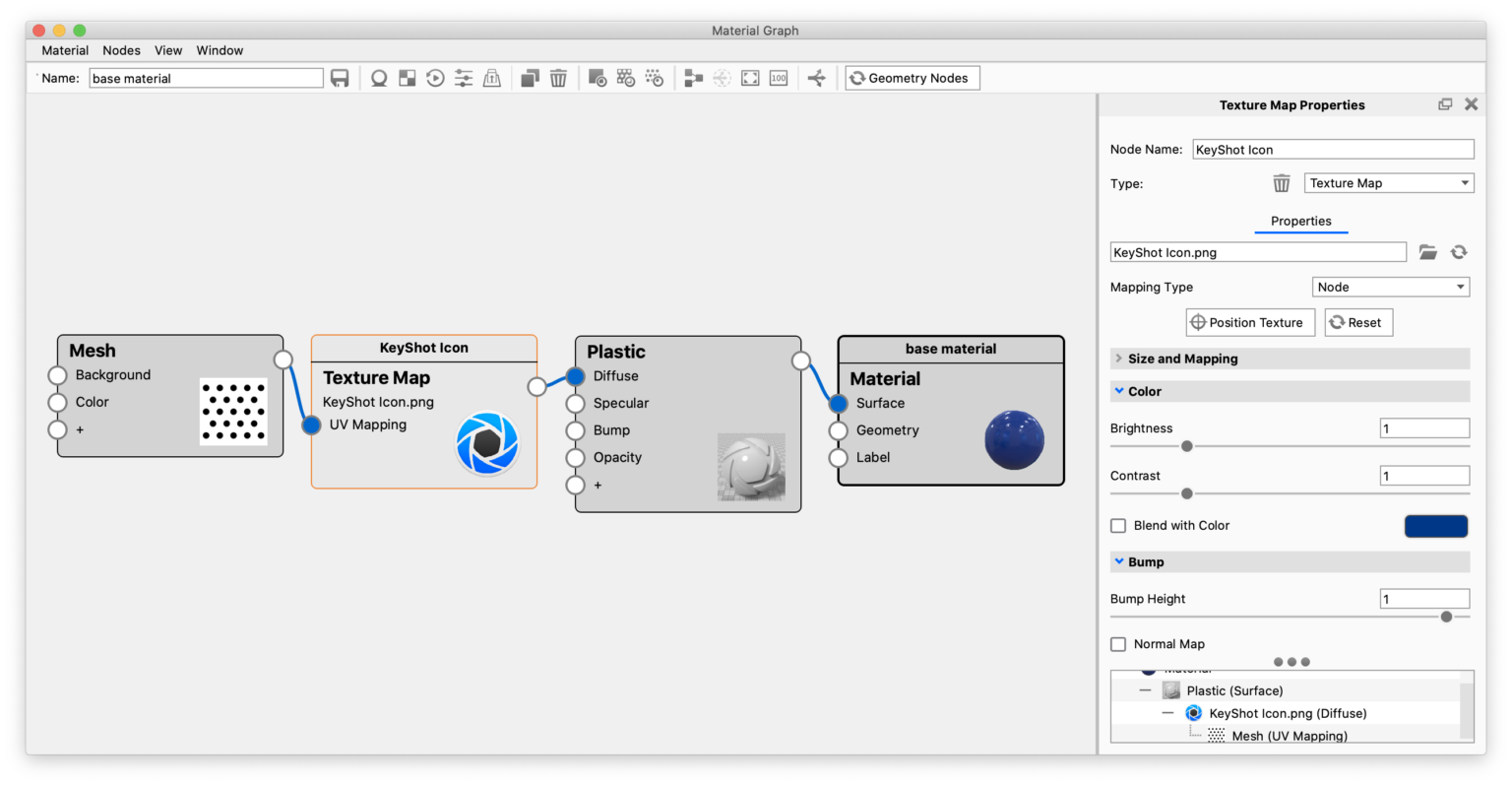 Mapping Types - Keyshot Manual