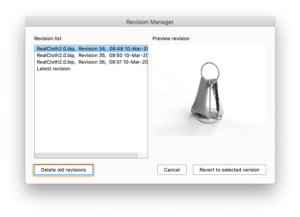 Revision Manager - Keyshot Manual